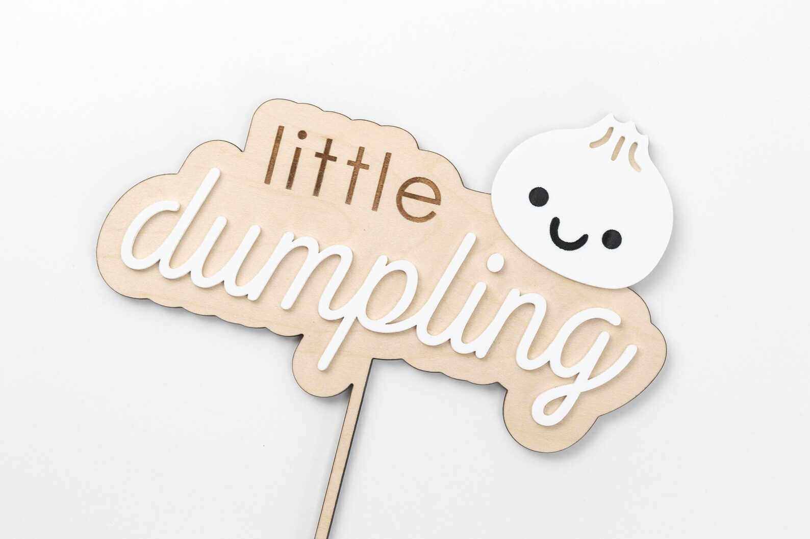 Little Dumpling Theme Cake Topper, Dim Sum Baby Shower, Bao Birthday ...