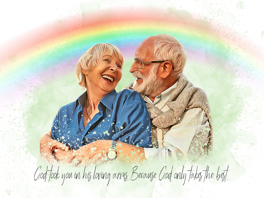 Custom Remembrance Family Portrait - Etsy