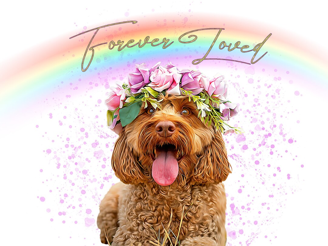 Custom Pet Portrait From Photo, Dog Portrait, Cat Portrait, Pet ...