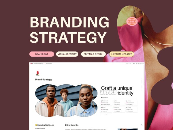 Illustrator Brand Board Template Adobe Illustrator - Etsy Canada