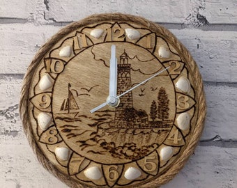 Lighthouse Wall Clock | Etsy UK