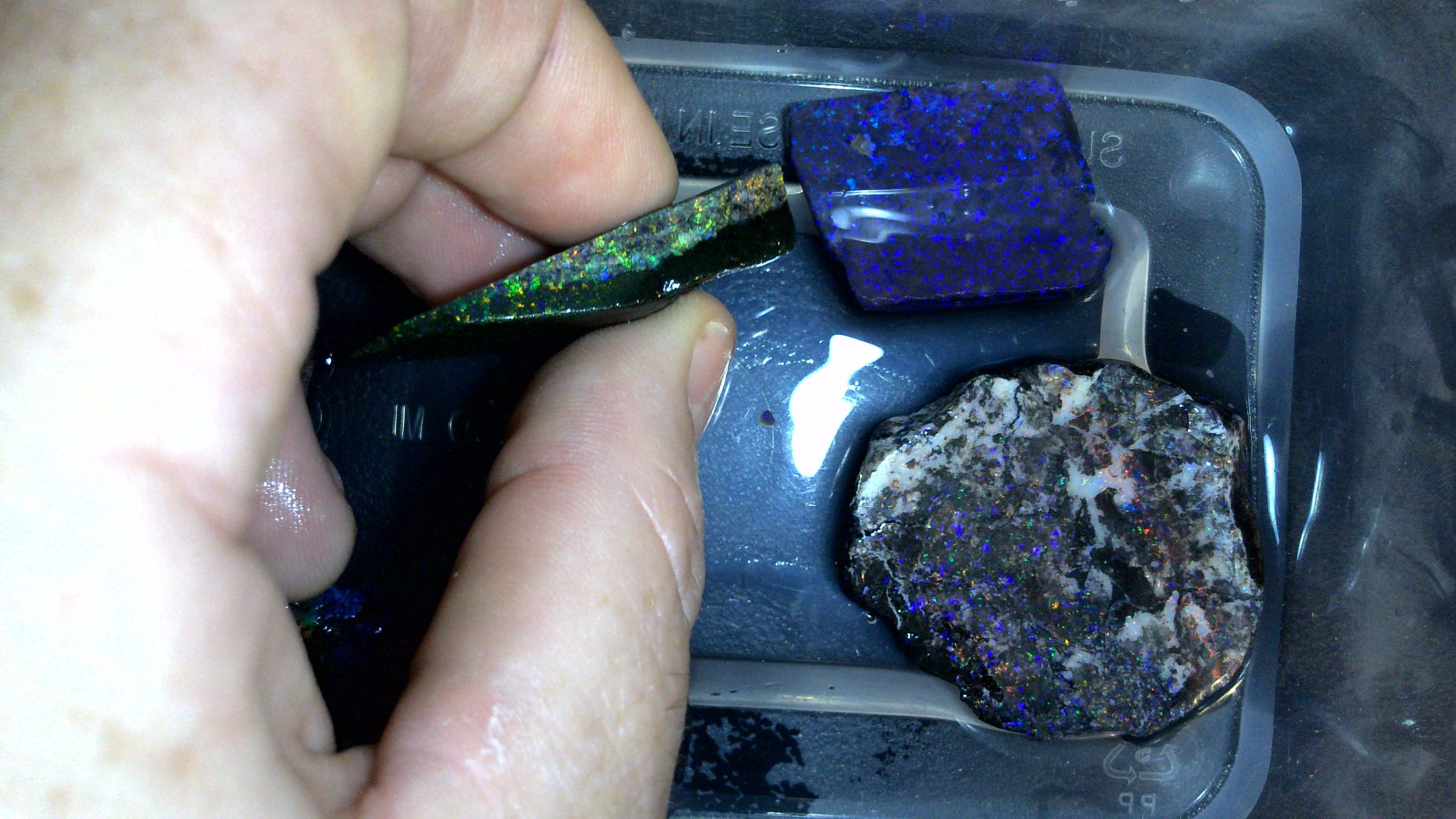 Andamooka Treated Matrix Opal Parcel Large Pieces - Etsy