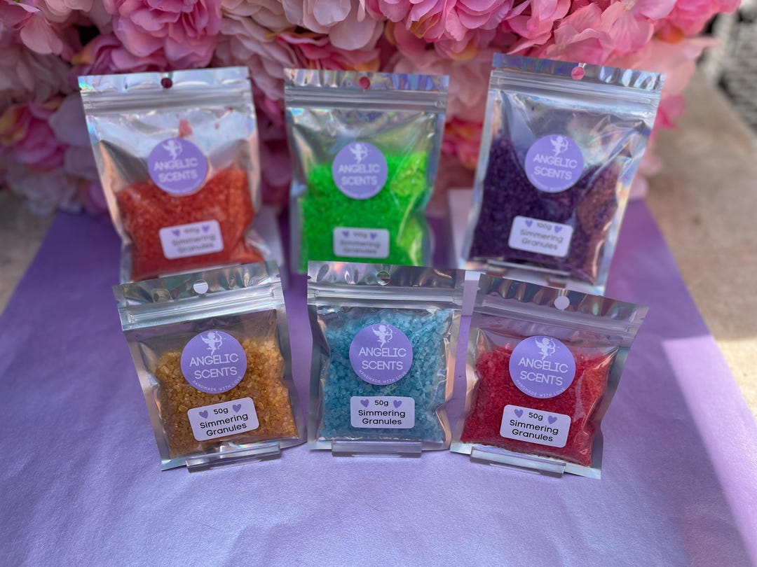 Highly Scented Simmering Granules, 50g and 100g Bags, New Christmas ...
