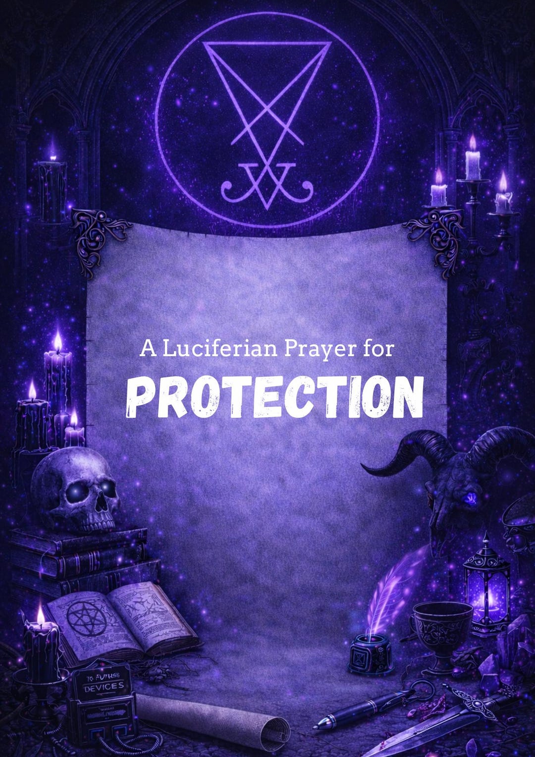 Luciferian Prayer for Protection - Etsy
