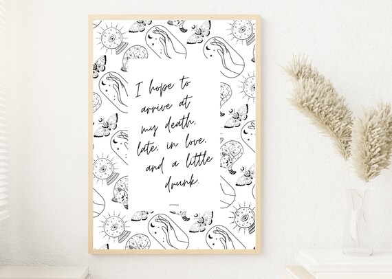 Atticus Poem Printable Atticus Quote Print Mystical Print - Etsy