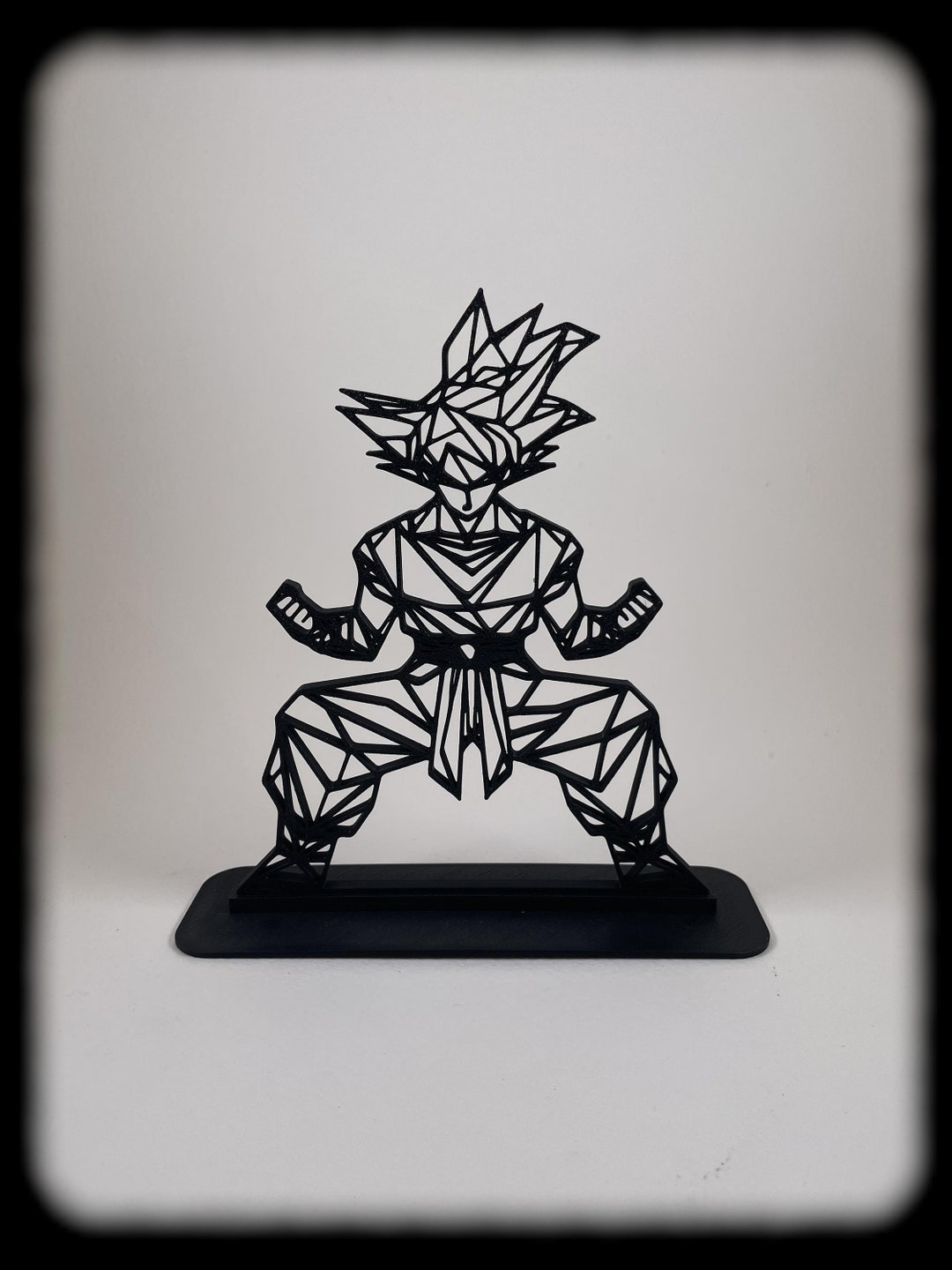 Son Goku Low Poly / Dragon Ball / Interior Decoration / 3D Printing - Etsy