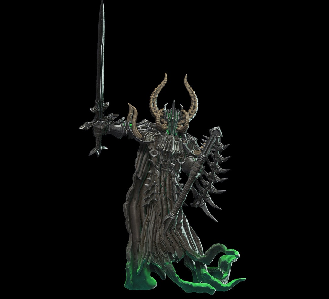 Corrupt Knight 3 Models Resin Figurine for JDR / Wargames From Monolith ...