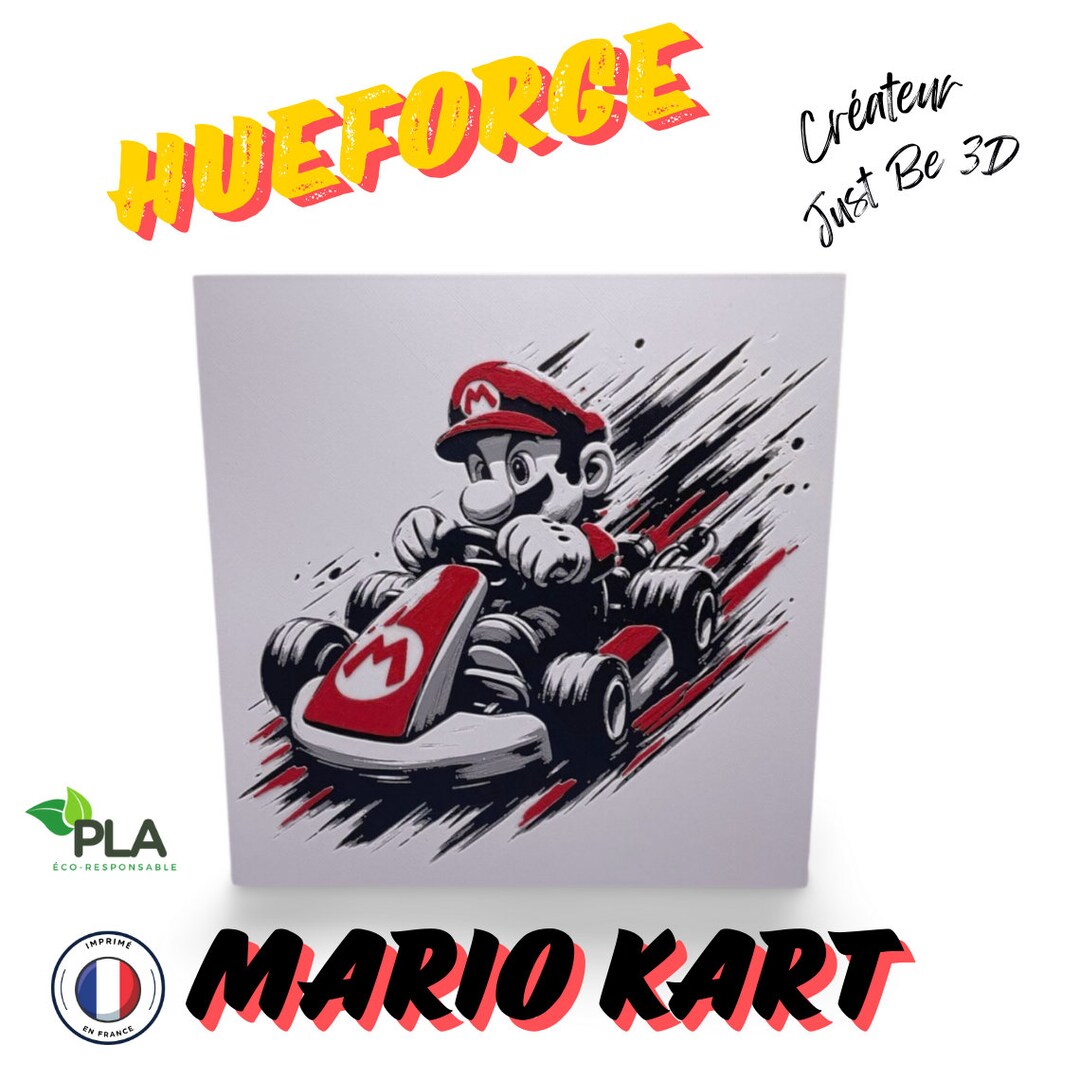 Hueforge Mario Kart - Etsy