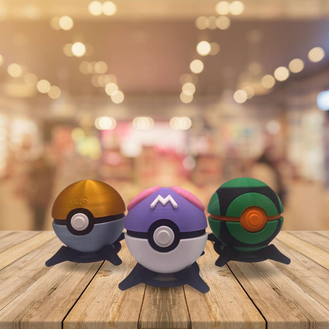 Master Ball / GS Ball / Dark Ball / Pokeballs Collection / Pokemon / 3D ...