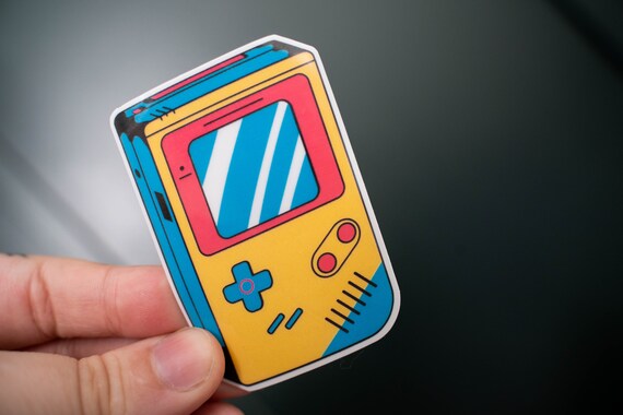 Stickers Scrapbooking I Don't Play Games Retro Gameboy Sticker ...