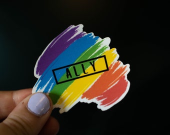 Lgbtq Ally Sticker - Etsy