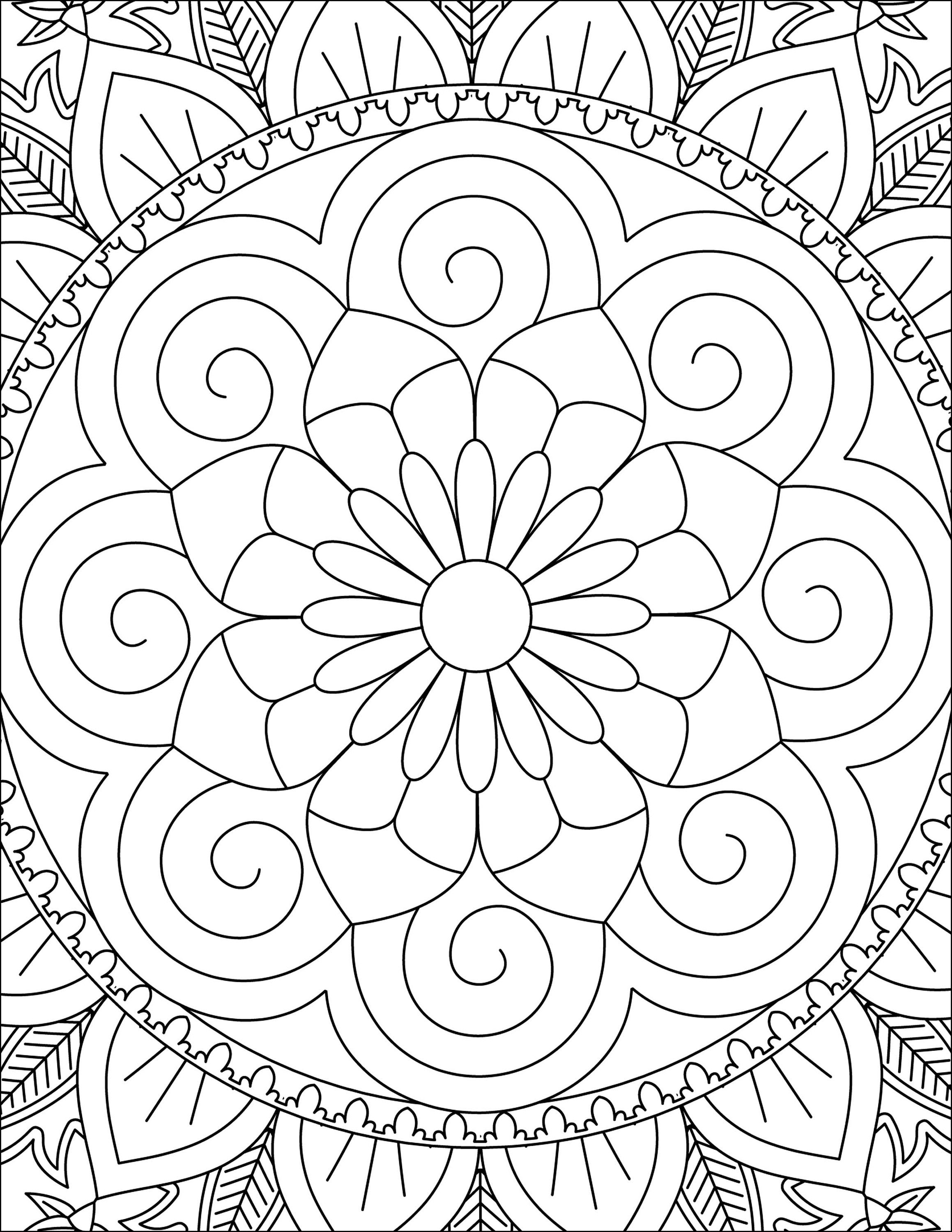 Mandala Coloring Book: Volume 1 - Etsy