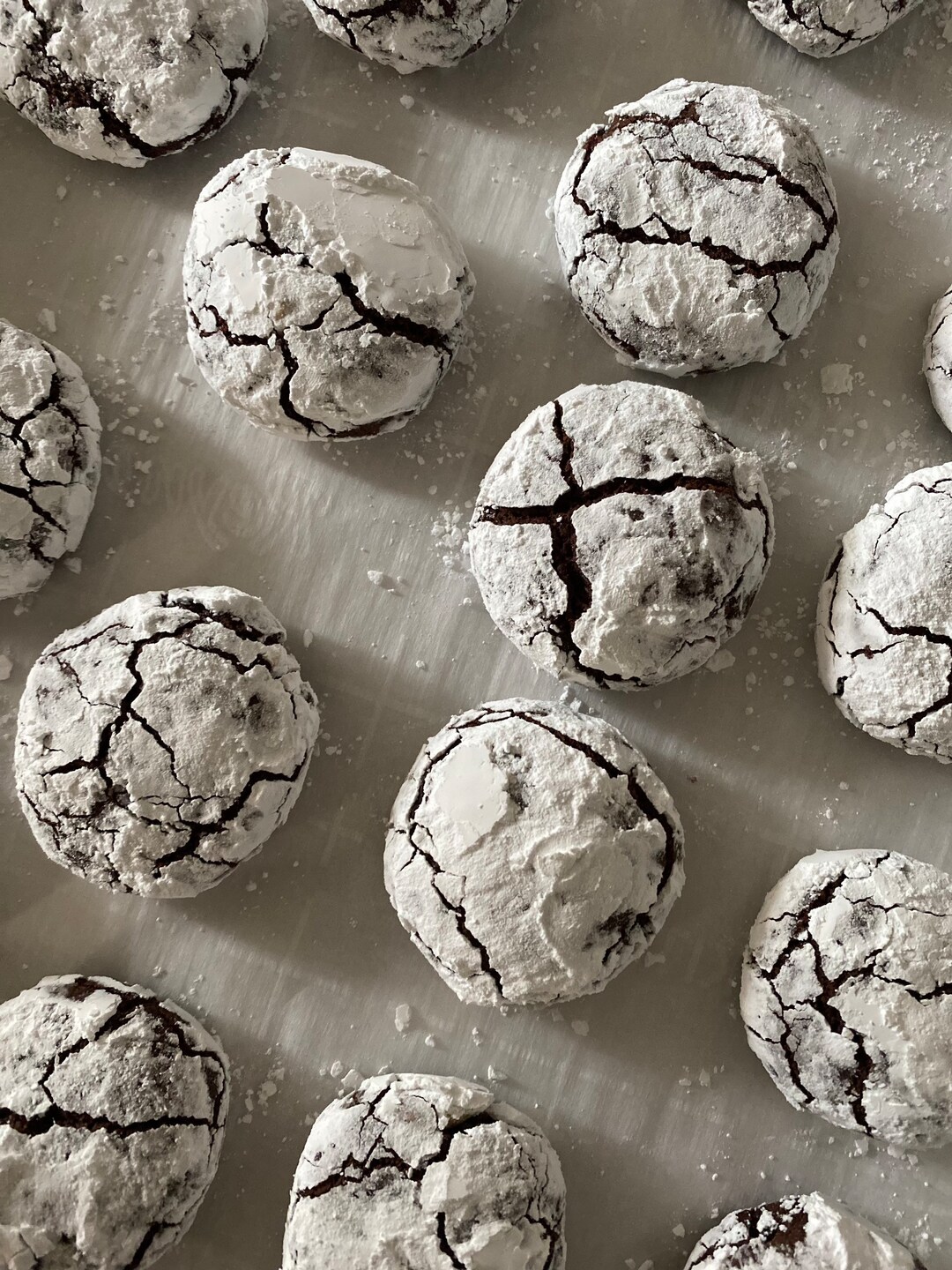 Homemade Moist, Soft and Fudgy Chocolate Crinkles. Best Seller ...