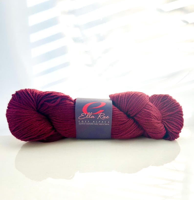 Ella Rae Cozy Worsted Yarn, 70 Acrylic 30 Baby Alpaca, Soft - Etsy