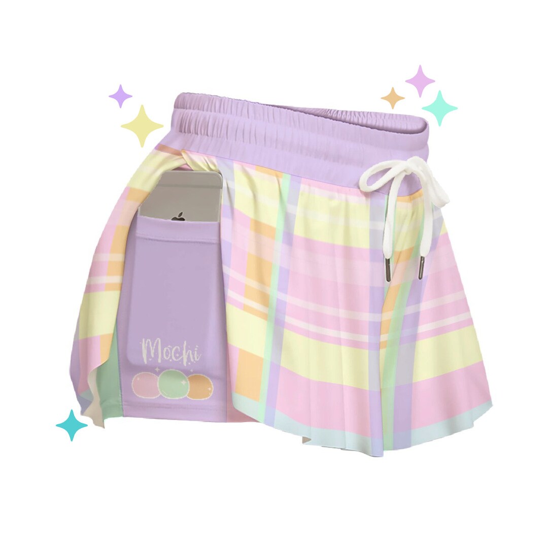 Mochi Snack Flowy Shorts| Candycore Pastel Alt Clothing, Y2K Preppy ...
