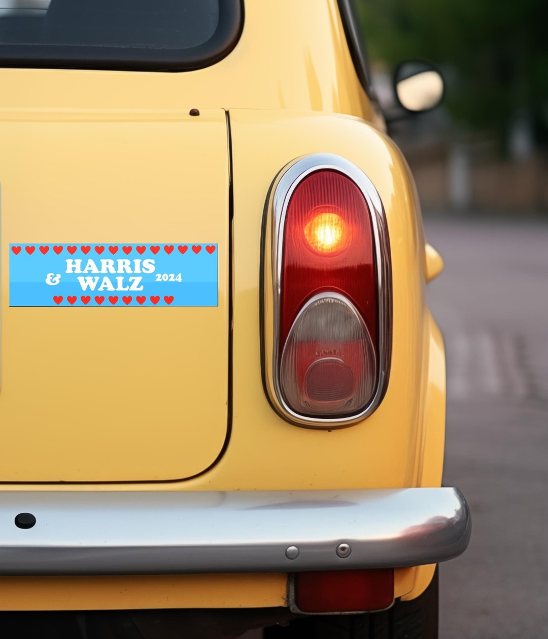 Harris 2024 Car Magnet Cute Presidential Election Campaign Car Magnet ...
