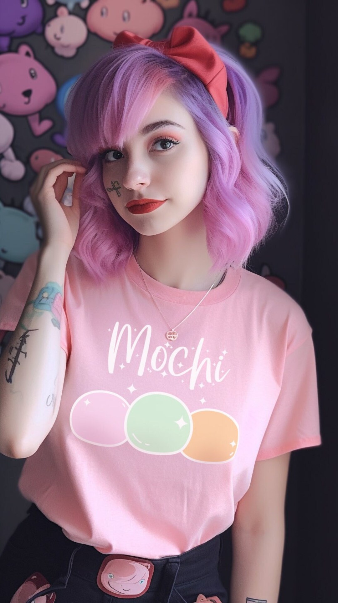 Mochi Shirt Pastel Yami Kawaii Mochi Donut for Japanese - Etsy