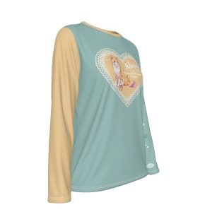 Khajiit is Innocent - Long Sleeve Cat Eyes Cheeky Tee | Trendy Coquette ...