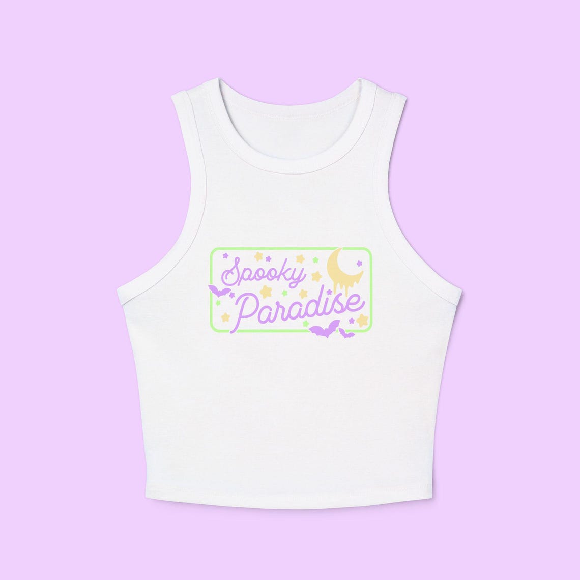 Neon Cutecore Tank Top | SNUG FIT | Cute Pastel Goth Spooky Paradise ...