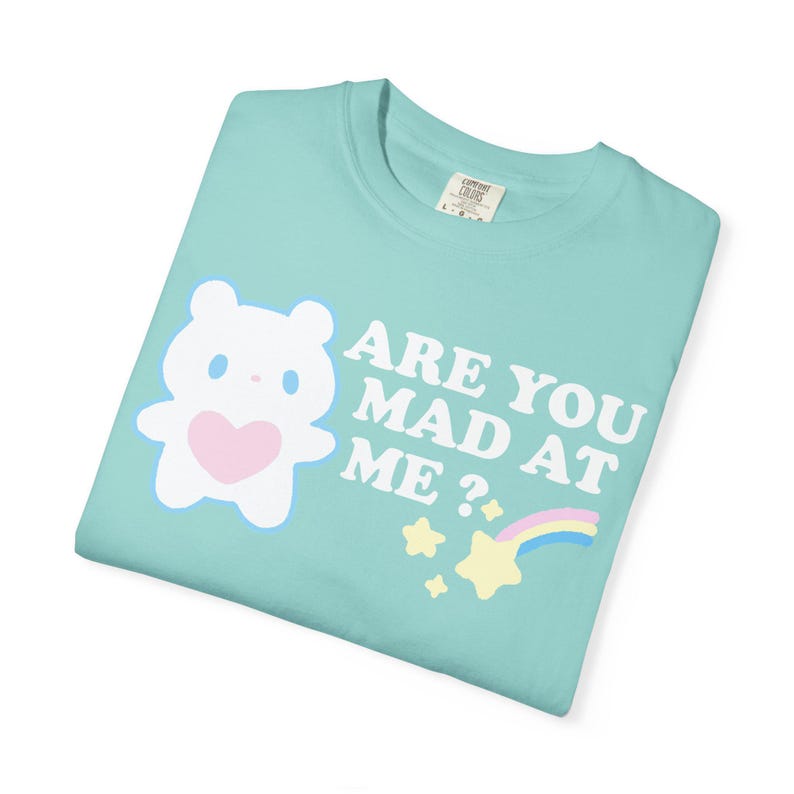 Kawaii Teddy Bear Shirt | Cute Pastel Shooting Star Graphic Tee ...