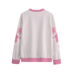 Cherry Blossom Sweater | Preppy Sweatshirt | Sakura Pink Kawaii Clothes ...