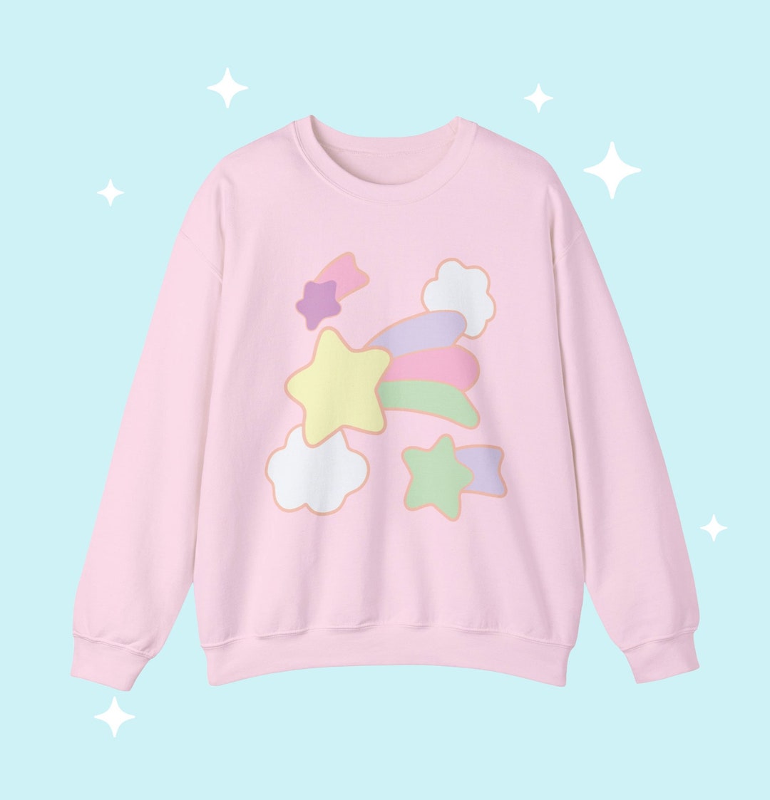 Dreamy Minimalist Sweatshirt | Pastel Sweater | Pastel Gamer Shirt ...