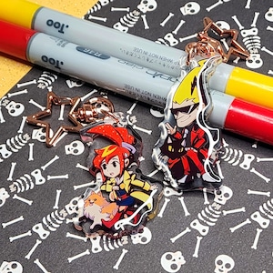 Ghost Trick Phantom Detective Acrylic Charm Sissel Lynne Missile Yomiel ...