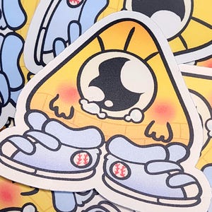 Bill Cipher Baby Bill Sticker Silly Cute Kawaii Stationery Gravity ...