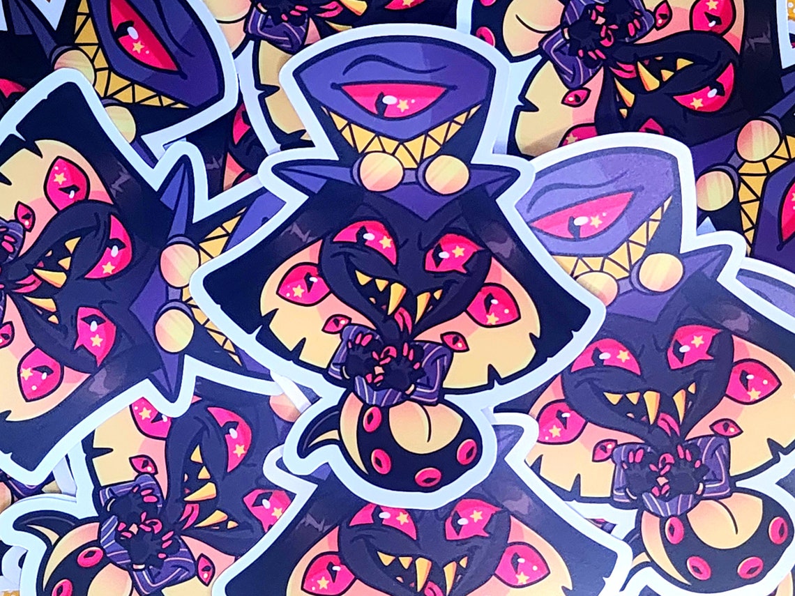 Sir Pentious Hazbin Hotel Sticker | Vivziepop Hazbin Hotel Fan Gift - Etsy