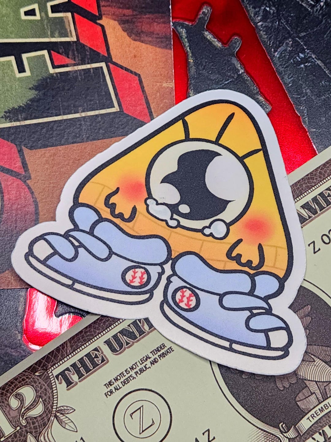 Baby Bill Cipher Sticker | Silly Cute Kawaii Stationery Gravity Falls ...