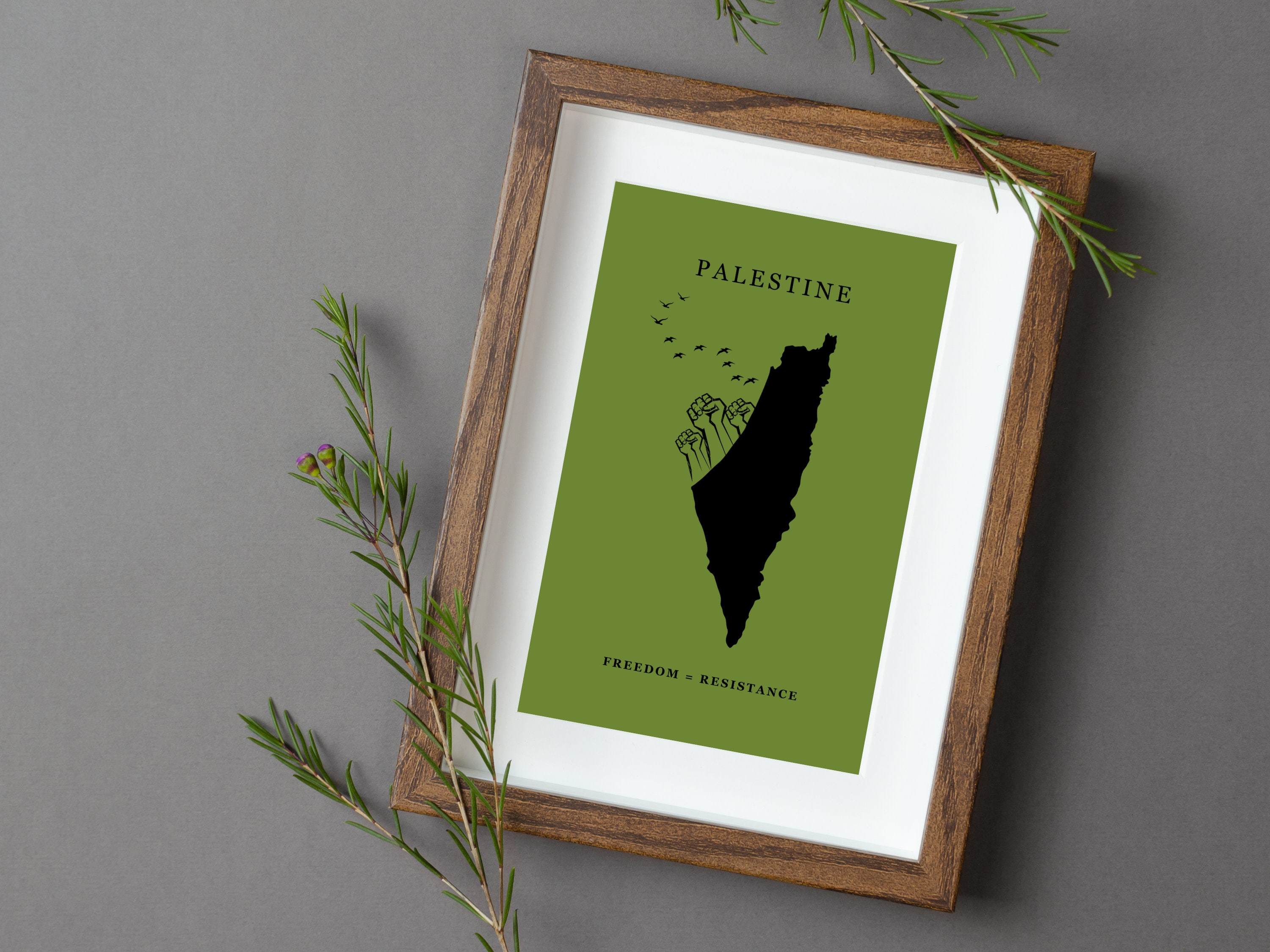 Palestine Map Art Palestine Digital Printable Poster - Etsy