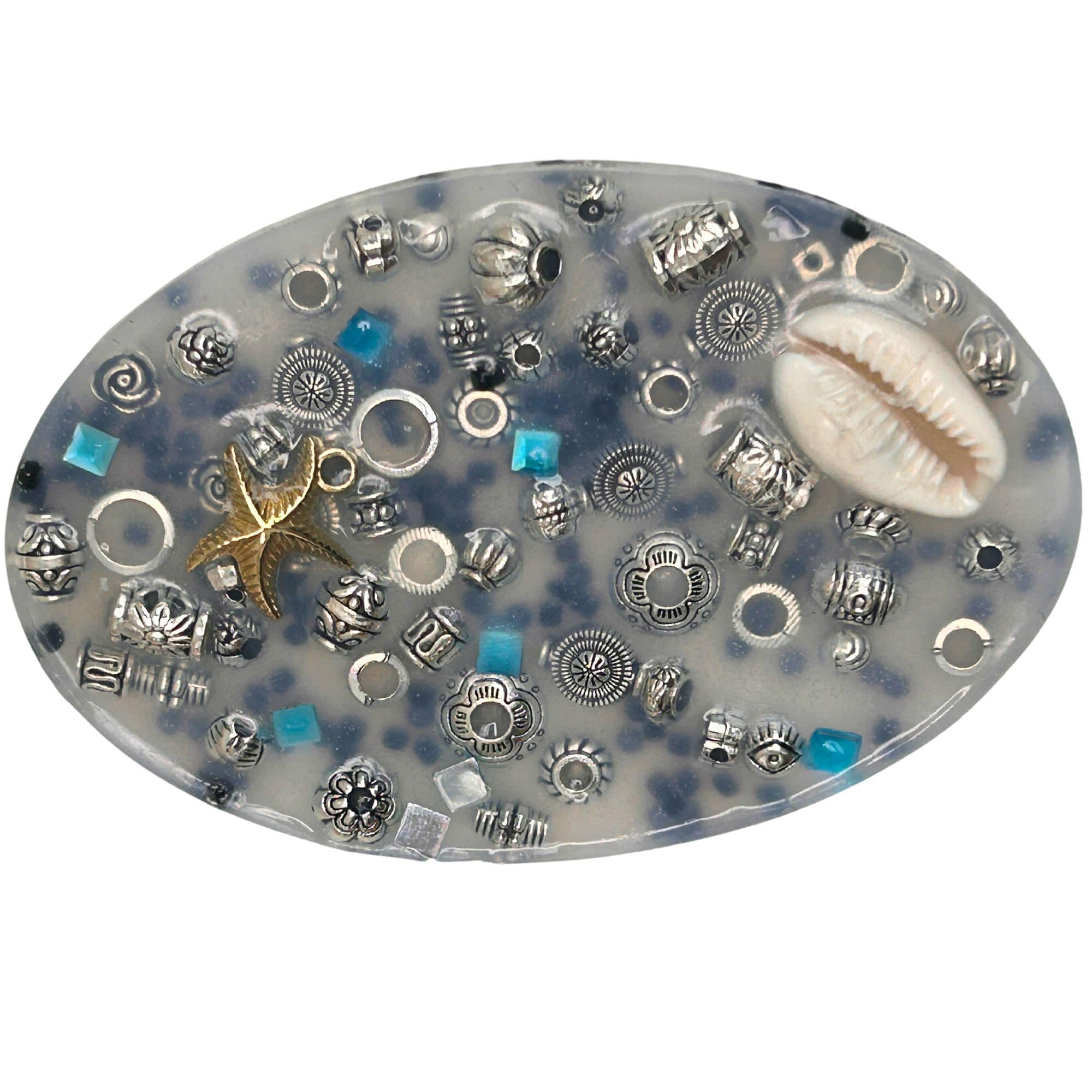 Treasures of the Sea Picking Pad Fidget Pick Palette Toy - Oval Shape ...