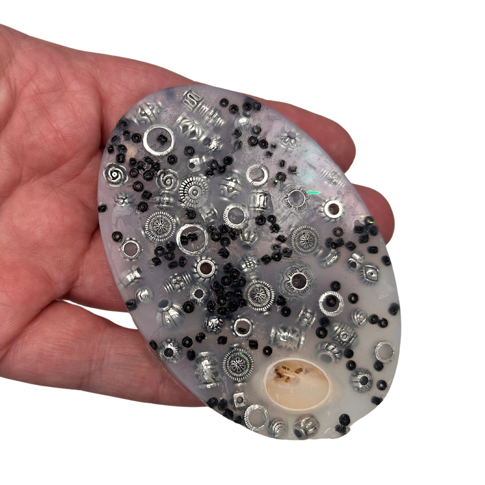 Treasures of the Sea Picking Pad Fidget Pick Palette Toy - Oval Shape ...