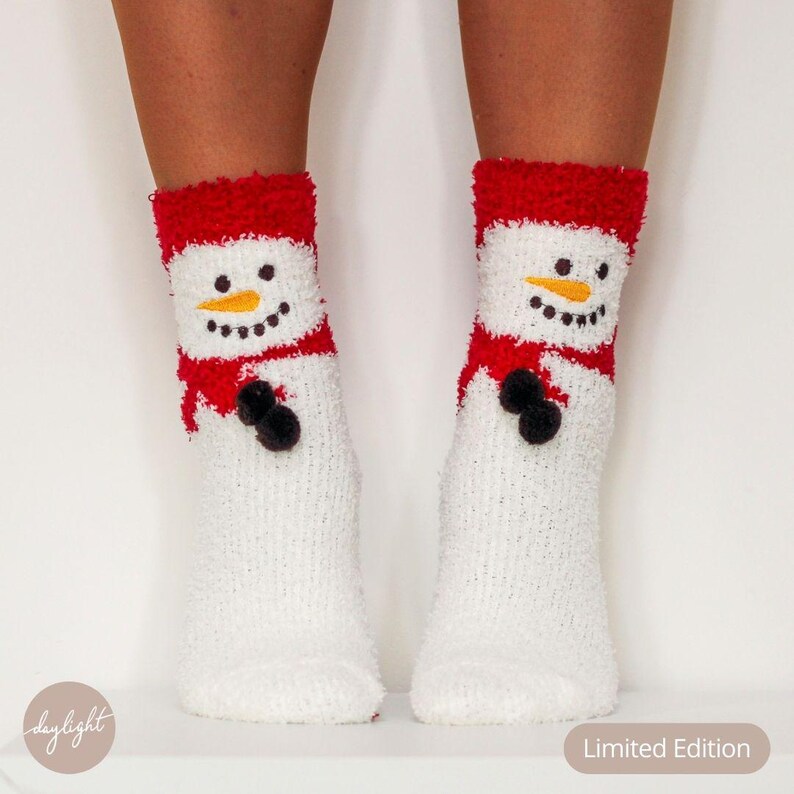Hand Packed Christmas Special Super Soft Fluffy Socks - Etsy UK
