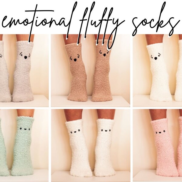 Fluffy Socks - Etsy UK