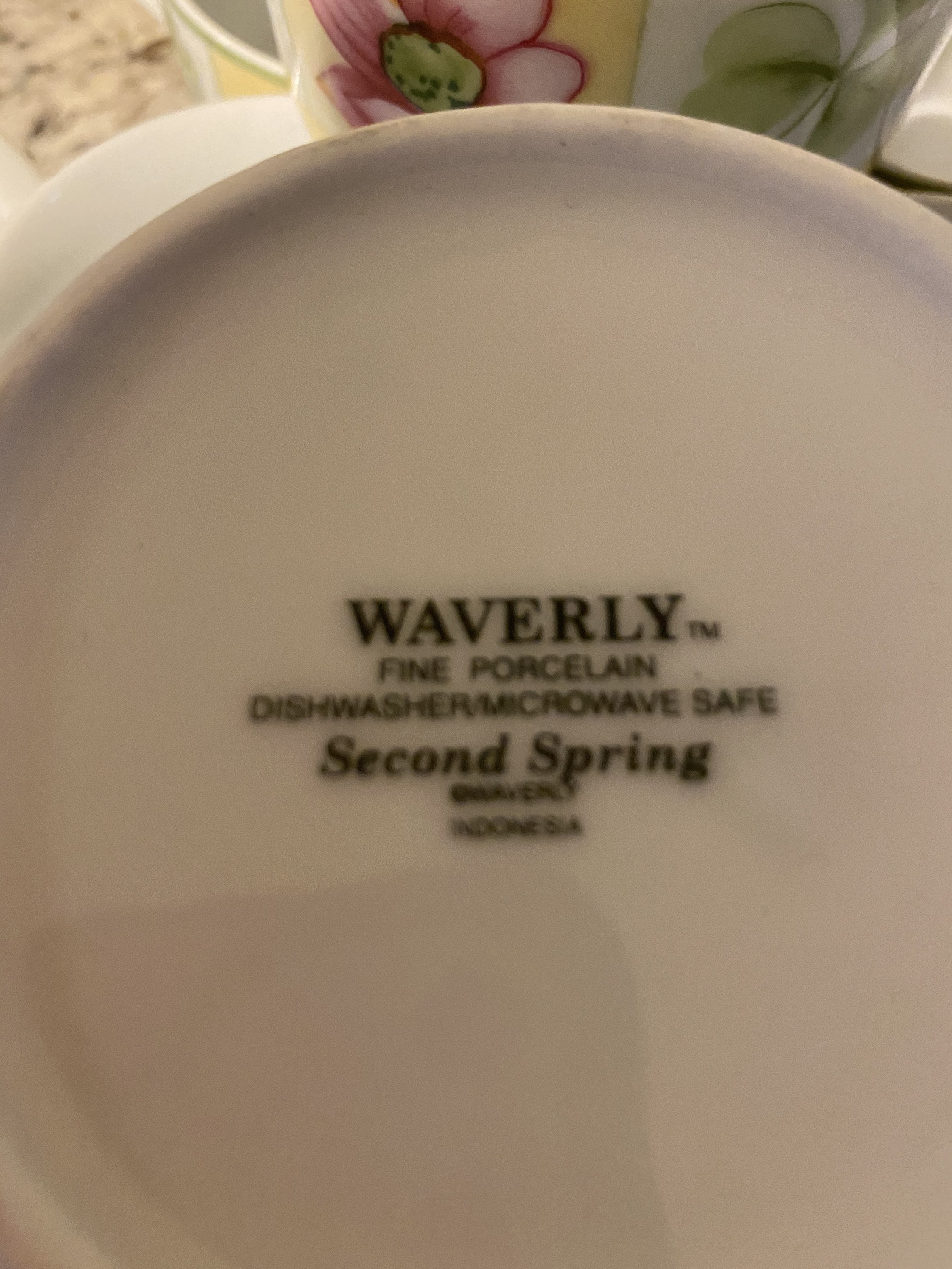 Waverly Second Spring Tea Cups - Etsy UK