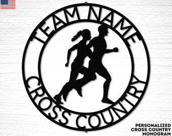 Cross Country Running Sign - Etsy