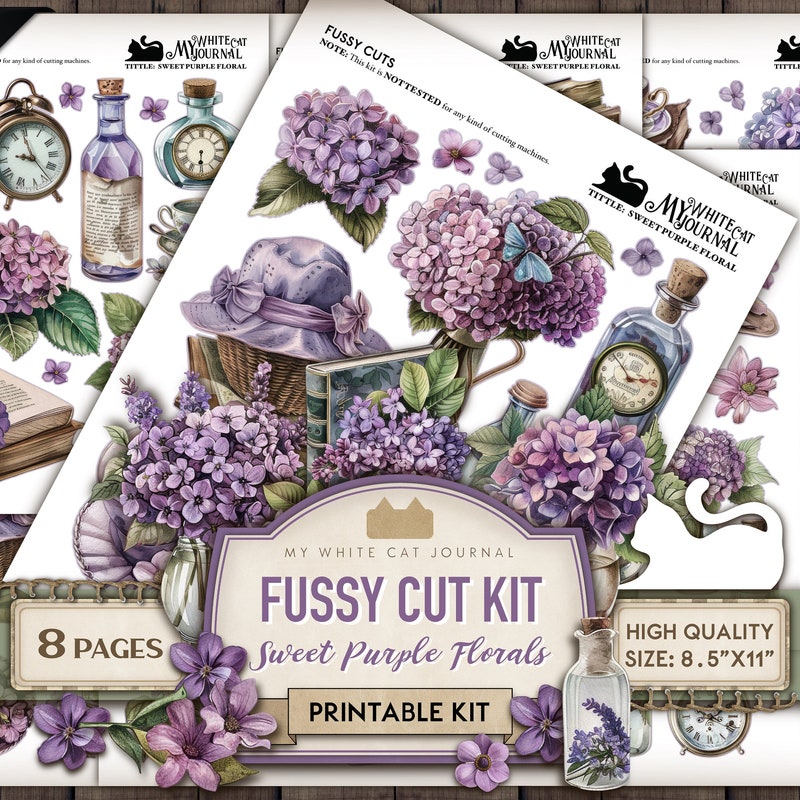 Kawaii Printable Ephemera - Etsy