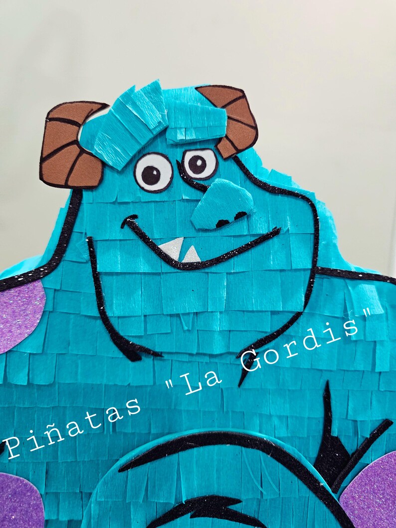 Small Sulivan Piñata/ Sulley Monster Inn Sullivan / Monster Decoration ...