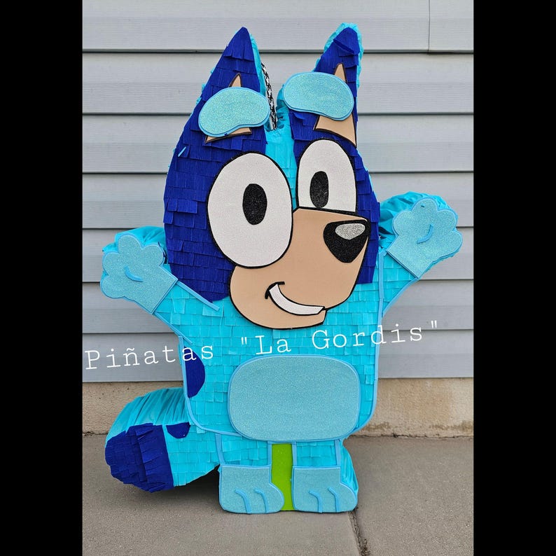 Small Bluey Pinata/ Bluy Pinata/ Bluey Party Supplies. Bluey Birthday ...
