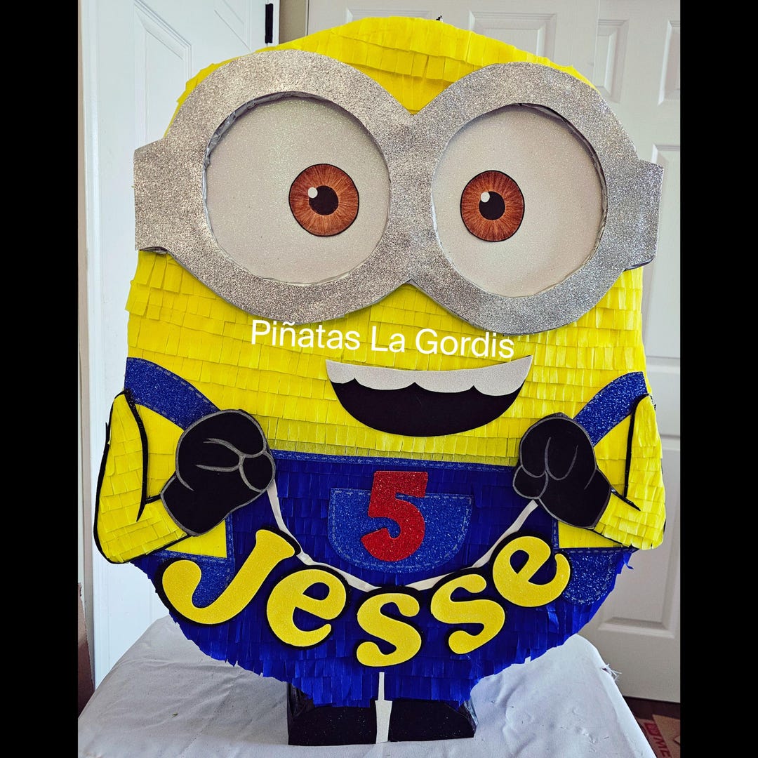 Yellow Minion Piñata/children's Piñatas/piñatas for Boys/piñatas for ...