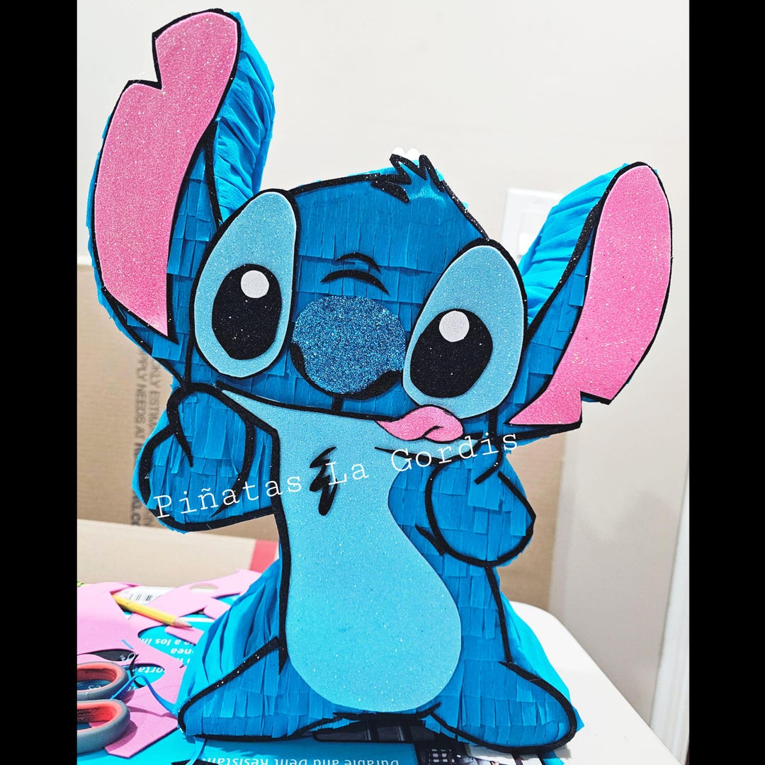 Stitch Piñata/ Stitch/ Stitch Piñatas for Kids/ Piñatas for Girls ...