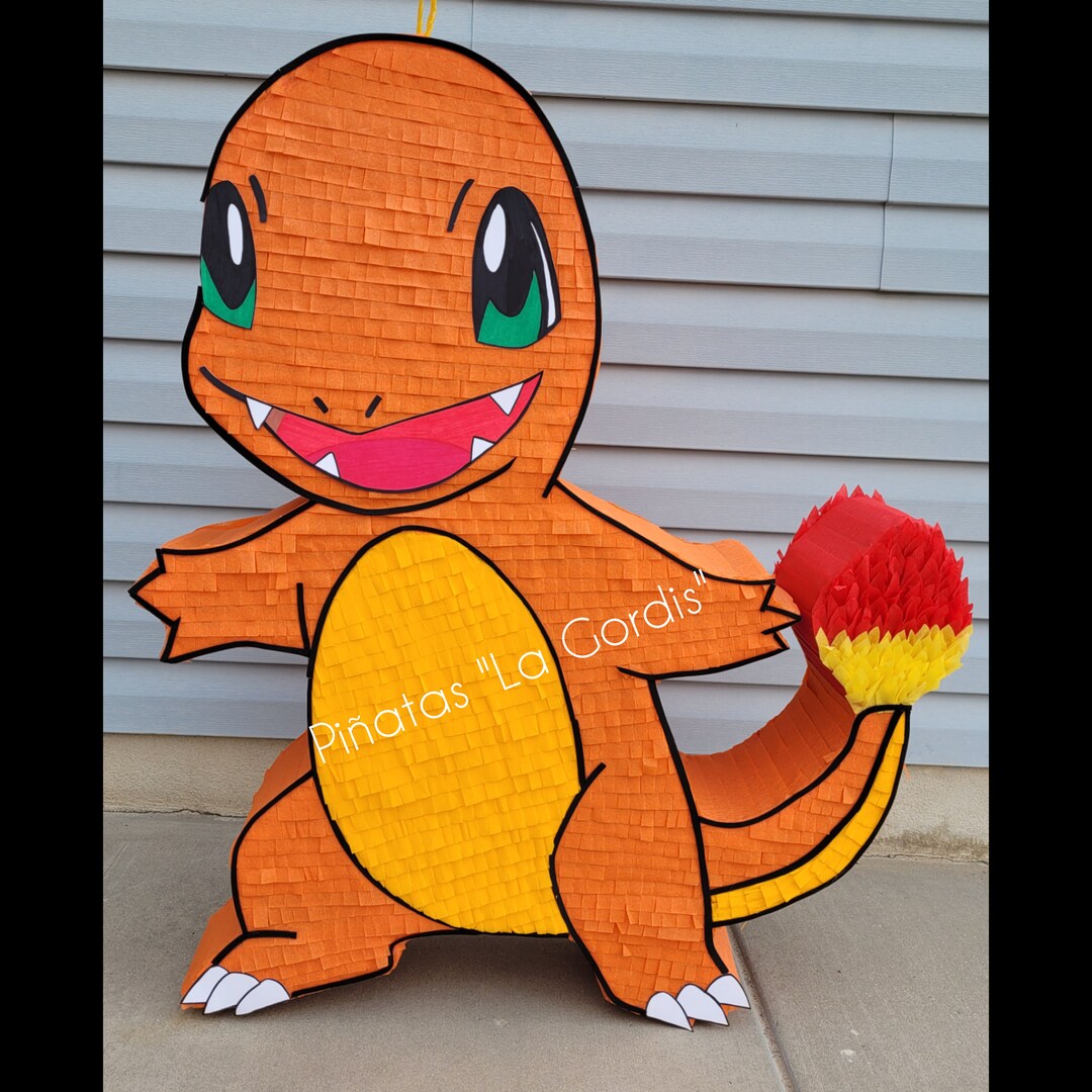 Pokemon Charmander Piñata - Etsy