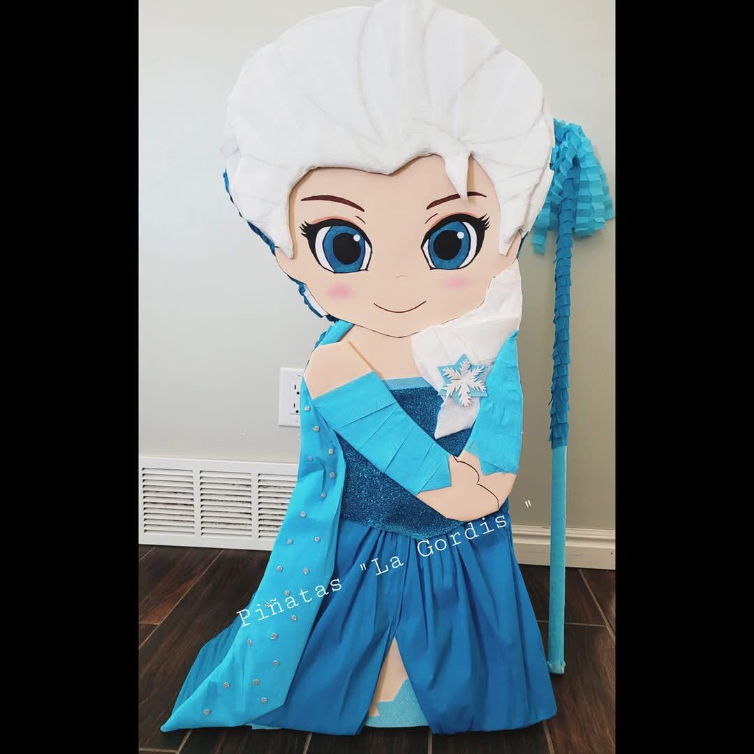 Frozen Piñata/ Piñatas Infantiles/ Piñata Theme Frozen Party ...