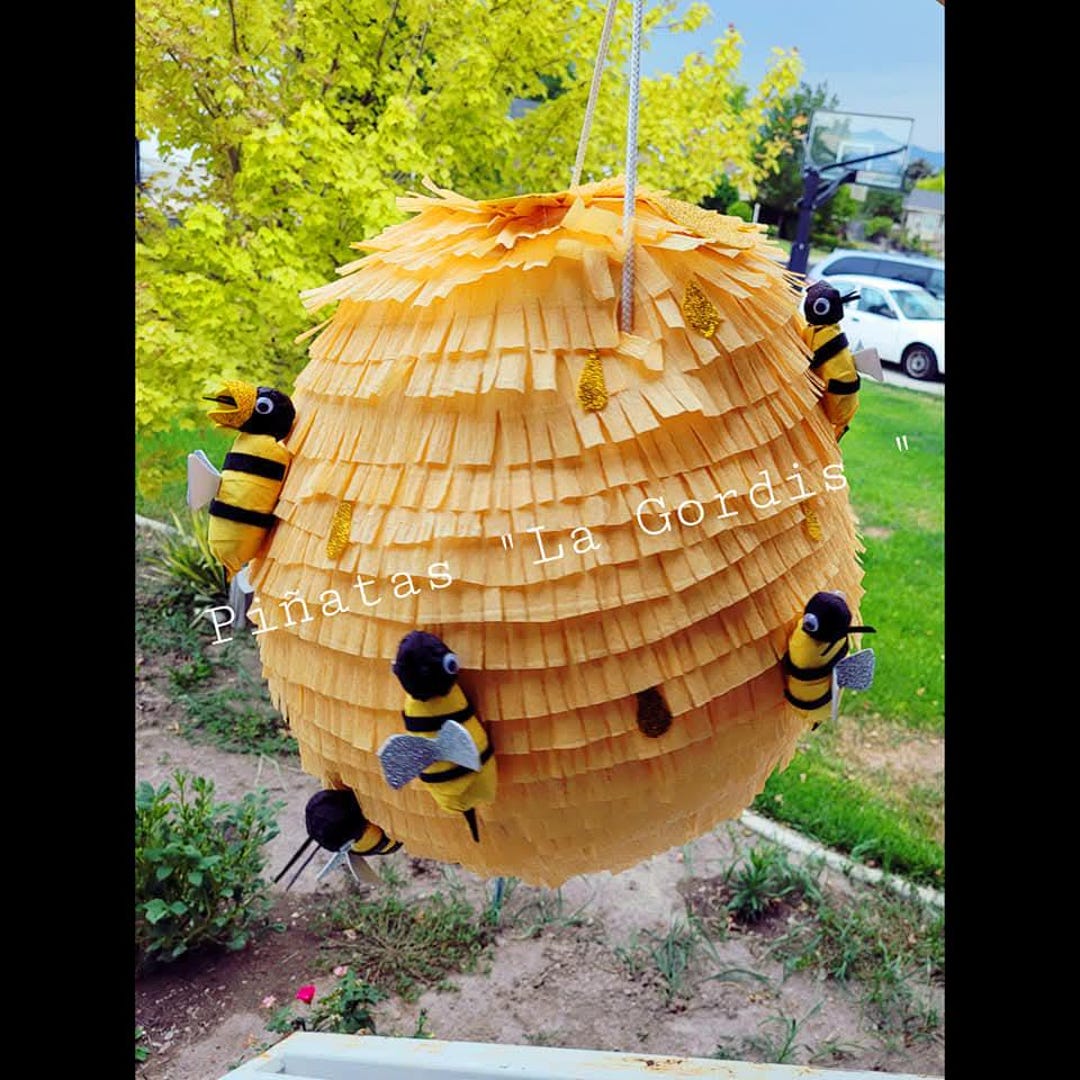 Beehive Piñata,honeycomb Piñata,bee Piñata,animal Piñata,party Piñata ...