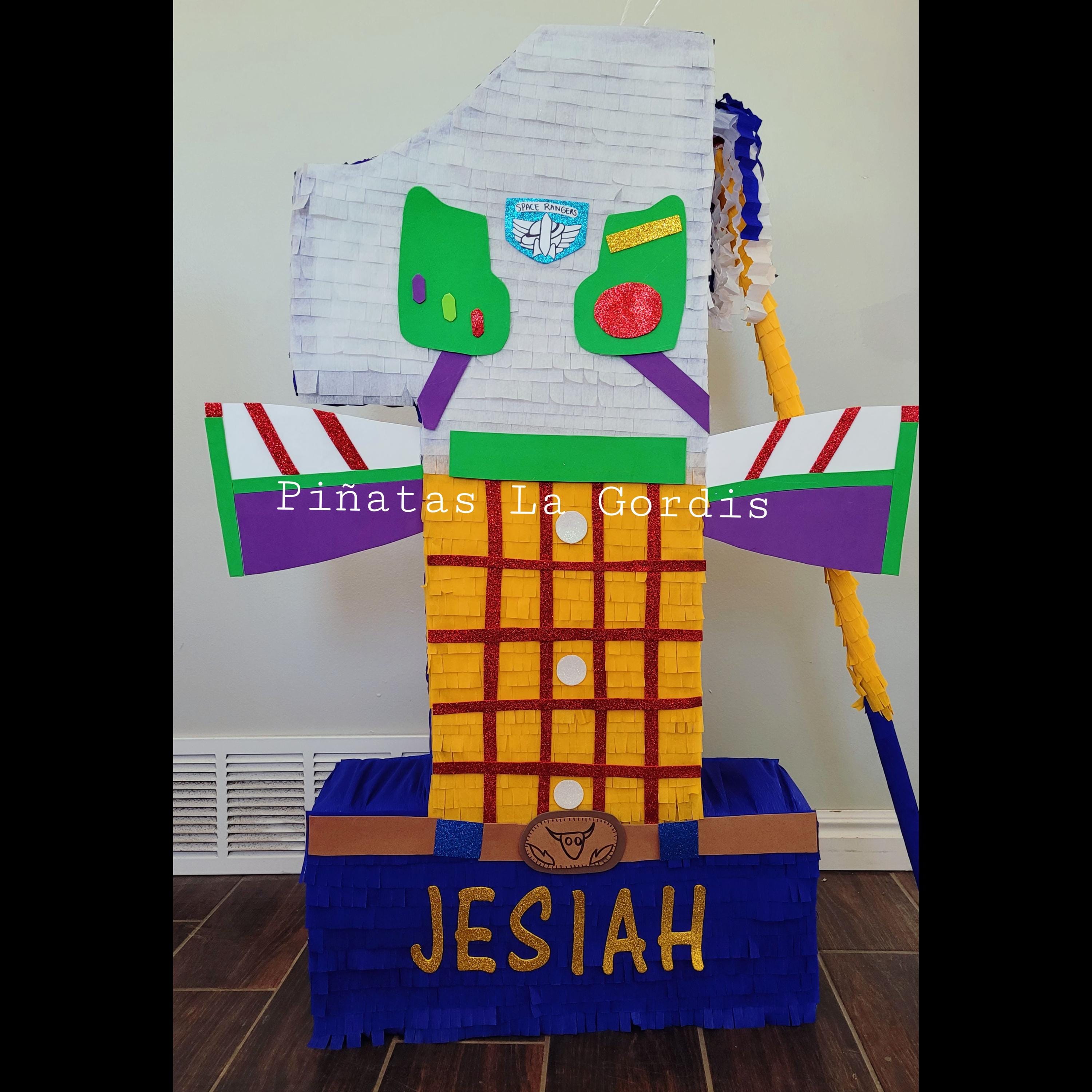 Toy Story/ Toy Story Number/ Buzz Lightyear Children's Piñatas ...