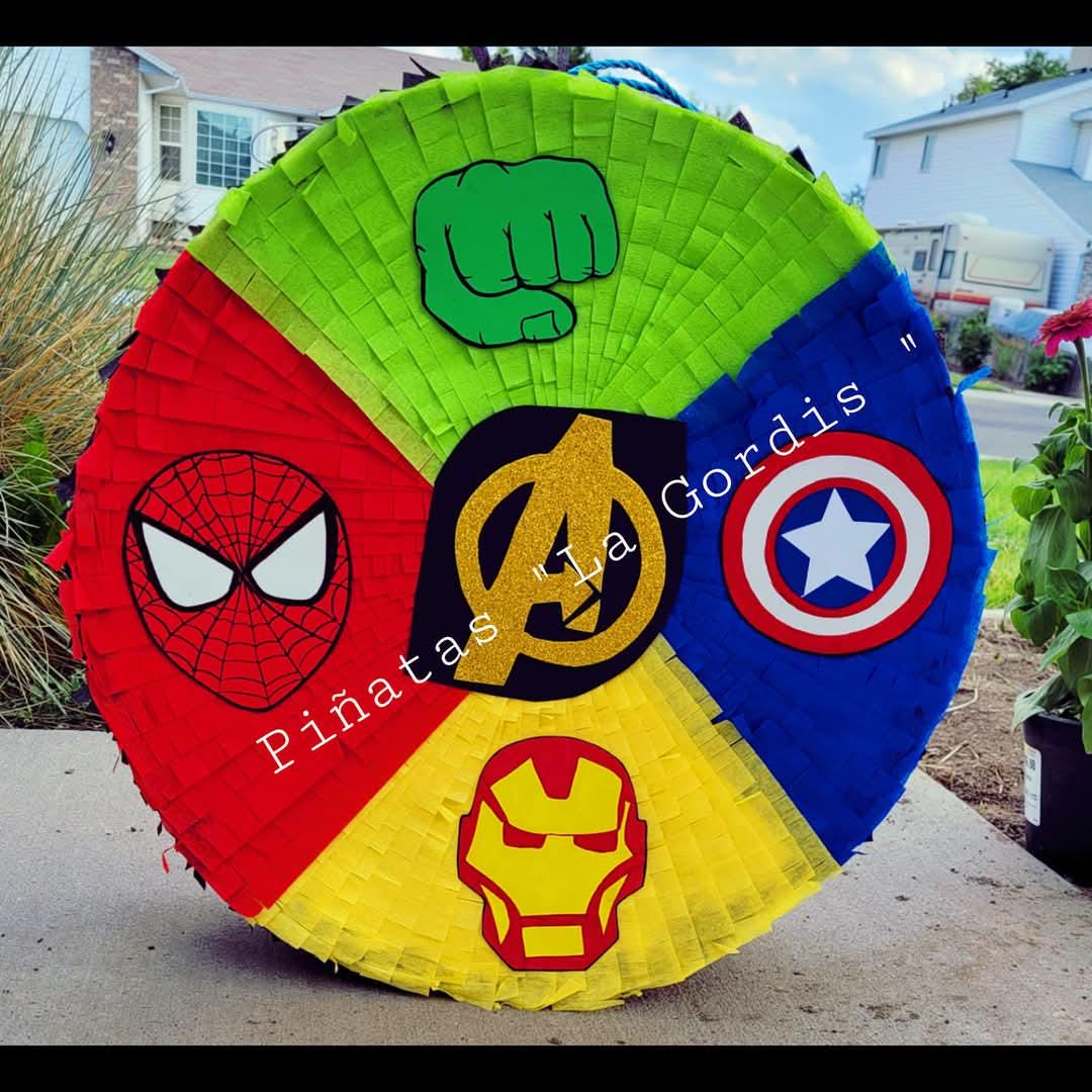 Avengers Piñata/ Superheroes Piñatas/ Avengers Party Ideas/ Superheroes ...