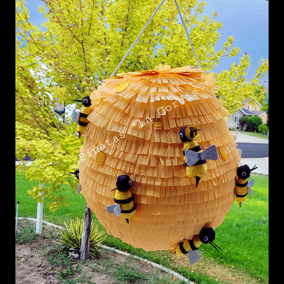 Beehive Piñata,honeycomb Piñata,bee Piñata,animal Piñata,party Piñata ...