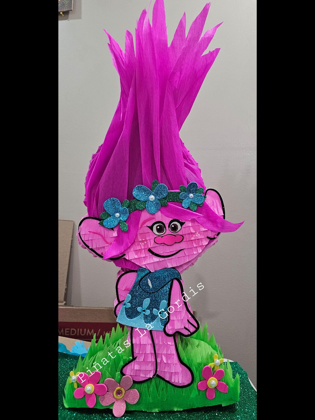 Princess Poppy Piñata,trolls Piñata,poppy Character Piñata,trolls ...