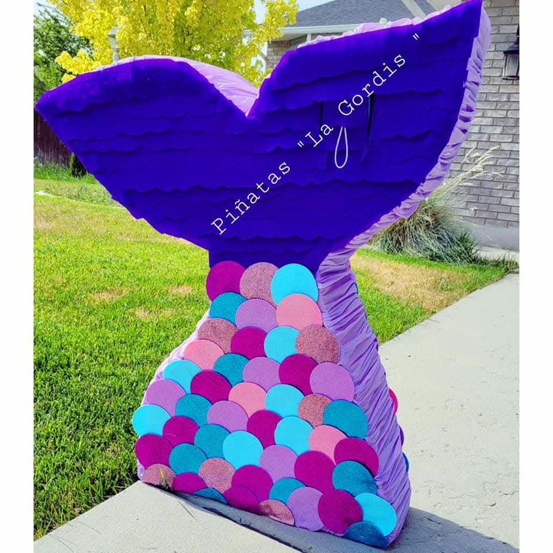 Mermaid Tail Piñata,mermaid Piñata,mermaid Tail Piñata for Party ...